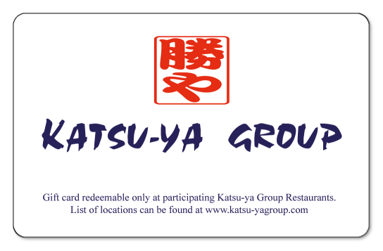 Katsu-Ya Group | Gift Cards